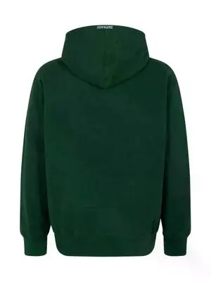 Supreme S Logo Drawstring Hoodie - Green