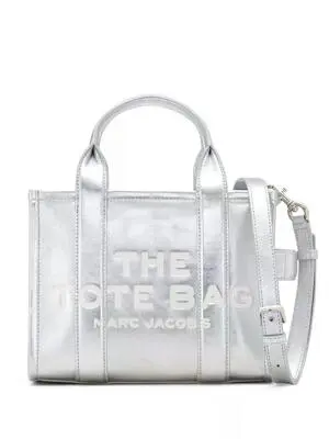 Marc Jacobs The Small Metallic Tote Bag - Silver
