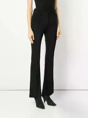Veronica Beard Hibiscus Flared Trousers