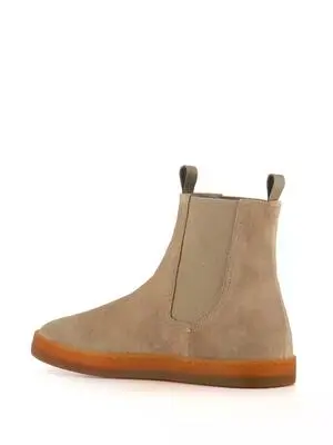 Officine Creative Elasticated Leather Boots - Neutrals