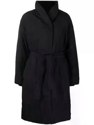 Calvin Klein Padded Single-breasted Coat - Black