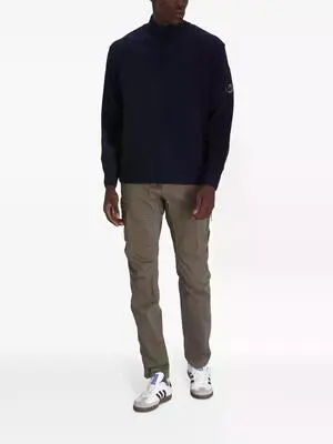 C.P. COMPANY Zipped Cardigan - Blue