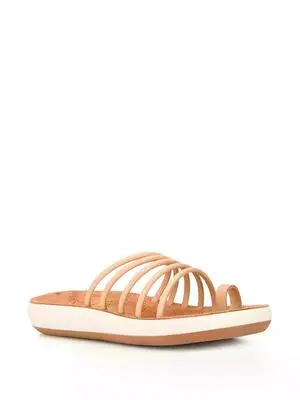 ANCIENT GREEK SANDALS Hypatia Strappy Sandals - Neutrals
