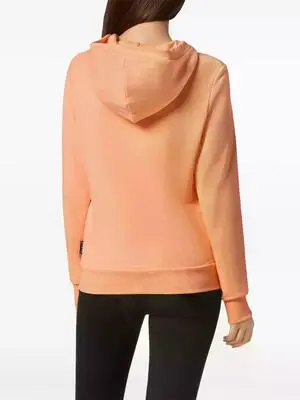 Philipp Plein Logo-plaque Hoodie - Orange