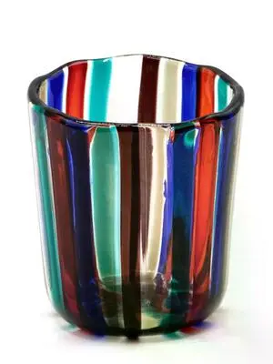 VENINI Striped Glasses