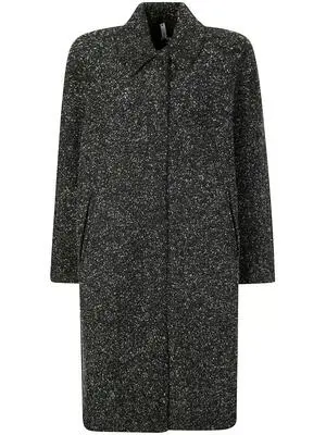 BOBOUTIC Classic Wool-cashmere Blend Coat