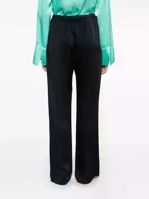 FORTE_FORTE Satin Straight-leg Trousers