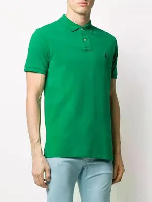 Polo Ralph Lauren Embroidered Logo Polo Shirt - Green
