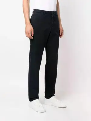 Paul Smith Organic Cotton Chinos Trousers - Blue