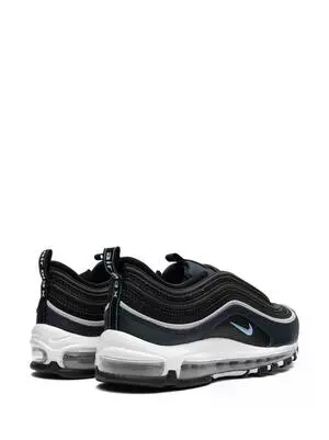 Nike Max 97 Dark Obsidian Leather Sneakers - Black
