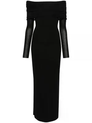 MANURI Amara Maxi Dress - Black