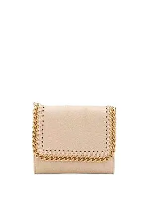 Stella McCartney Small Falabella Wallet - Neutrals