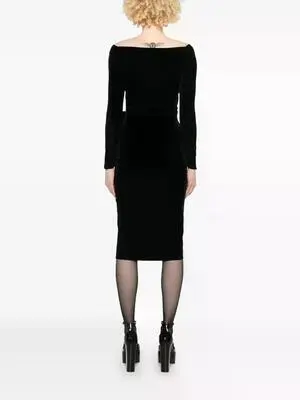 Chiara Boni La Petite Robe Silveria Midi Dress - Black