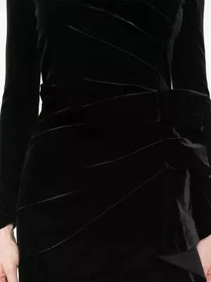 Chiara Boni La Petite Robe Silveria Midi Dress - Black