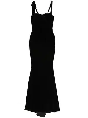 CRISTALLINI Cybele Gown - Black