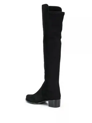 STUART WEITZMAN 45mm Thigh High Boots - Black