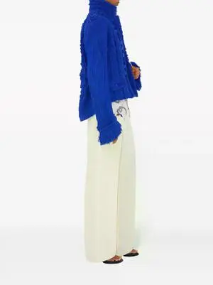 Burberry Tapered-leg Canvas Trousers