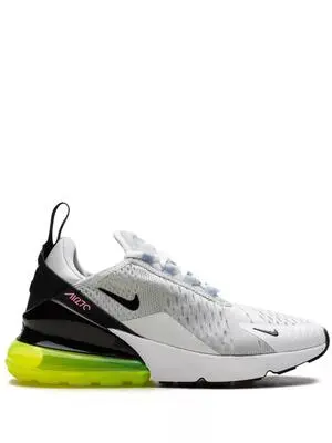 Nike Max 270 Pure Platinum Volt Sneakers - White