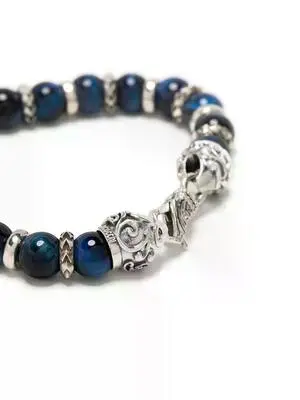 Emanuele Bicocchi Tiger Eye Beaded Bracelet