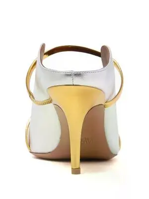 MALONE SOULIERS Maureen 90 Mm Mules - Silver