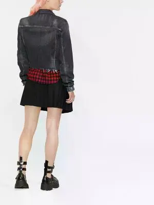 Dsquared2 Denim Jacket With Layered Shirt