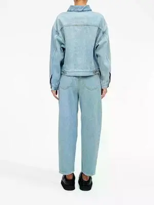 MAISON MARGIELA Light Wash Denim Trucker Jacket