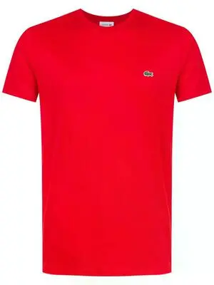Lacoste Embroidered Logo T-shirt - Red