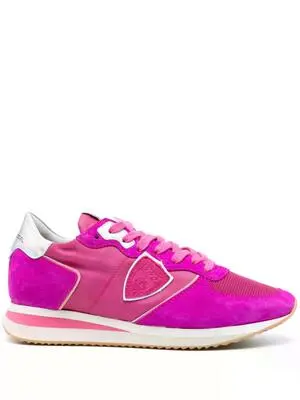 Philippe Model Tropez Lace-up Sneakers Pink
