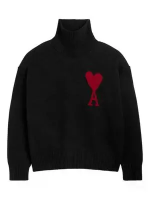Ami Paris Long Sleeve Sweaters For Men