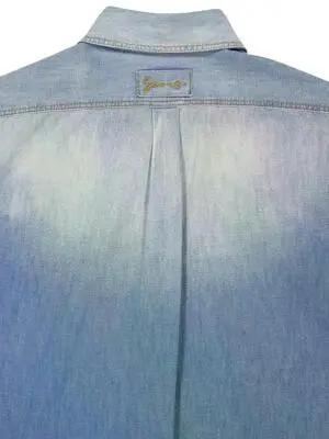 Givenchy Patchwork Denim Shirt