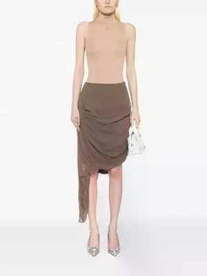 JNBY Asymmetric Draped Skirt
