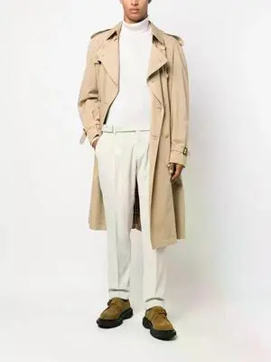 BRIGLIA 1949 Corduroy Straight-leg Trousers - Neutrals
