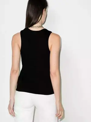 AGOLDE Poppy Ribbed Tank Top - Black