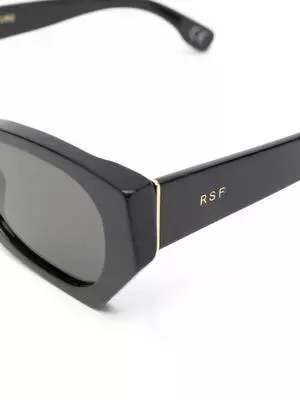 RETROSUPERFUTURE Amata Rectangular-frame Sunglasses - Black