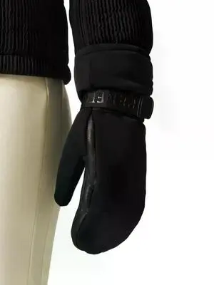 Perfect Moment Davos Embroidered-star Gloves - Black