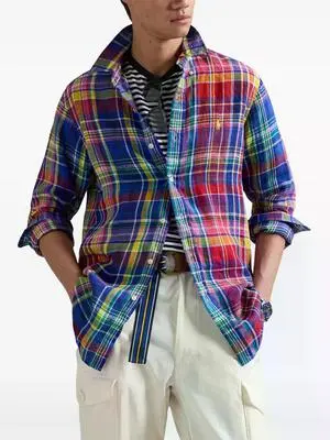 Polo Ralph Lauren Checked Shirt Blue
