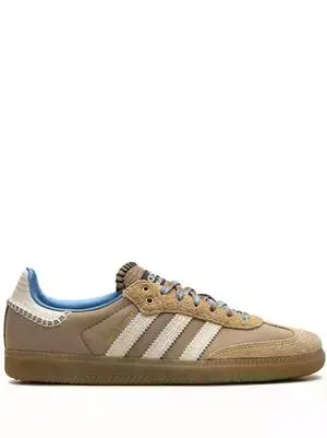 Adidas X Wales Bonner Samba Desert White Sneakers - Neutrals