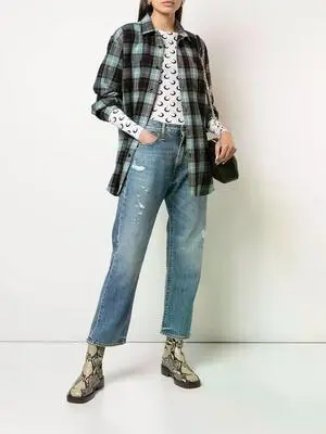 R13 Mid-rise Boyfriend Jeans - Blue