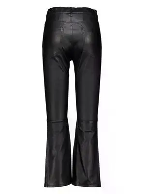 PAULA Leather Flared Trousers
