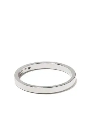 Le Gramme 18kt White Gold 3g Band Ring - Silver