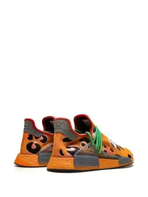 Adidas Nmd Hu Animal Print Lace Up Sneakers - Orange