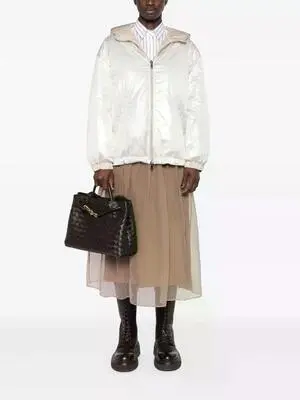 Brunello Cucinelli Reversible Metallic Padded Jacket