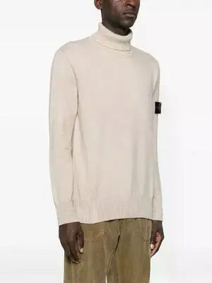 Stone Island Compass Badge Knit Sweater