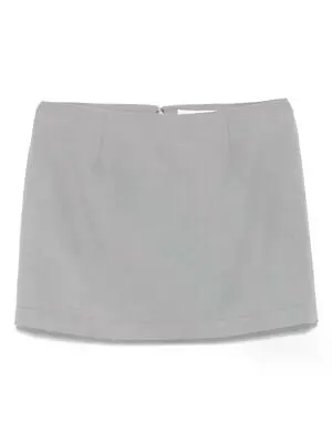 HERSKIND Debby Mini Skirt - Grey