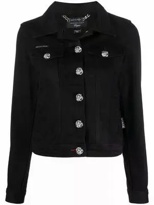 Philipp Plein Classic Collar Jackets For Women