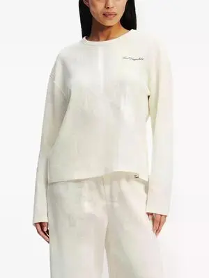Karl Lagerfeld Hotel Karl Sheer Pyjama Set