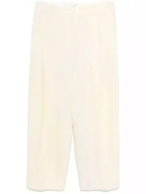 TOTEME Pleated Tapered Leg Trousers
