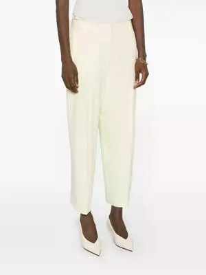 TOTEME Pleated Tapered Leg Trousers