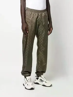 MISBHV Monogram-pattern Trackpants - Green