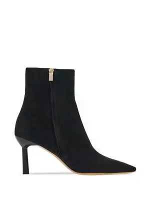 FERRAGAMO 70mm Pointed Toe Ankle Boots